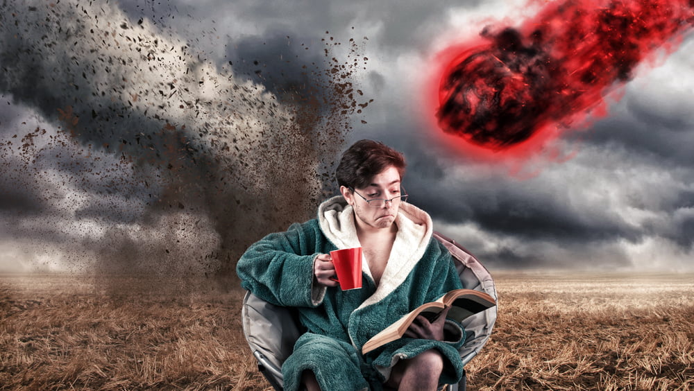 Ser indiferente a o que está acontecendo não deixa de ser uma forma de ...