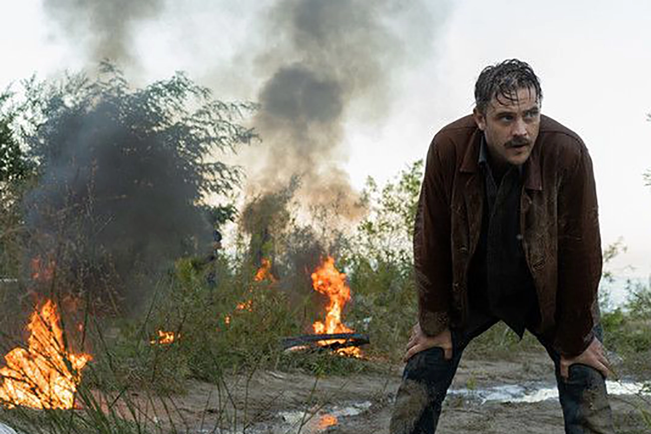 Neo-faroeste alucinante com viagens no tempo: uma caçada implacável que ...